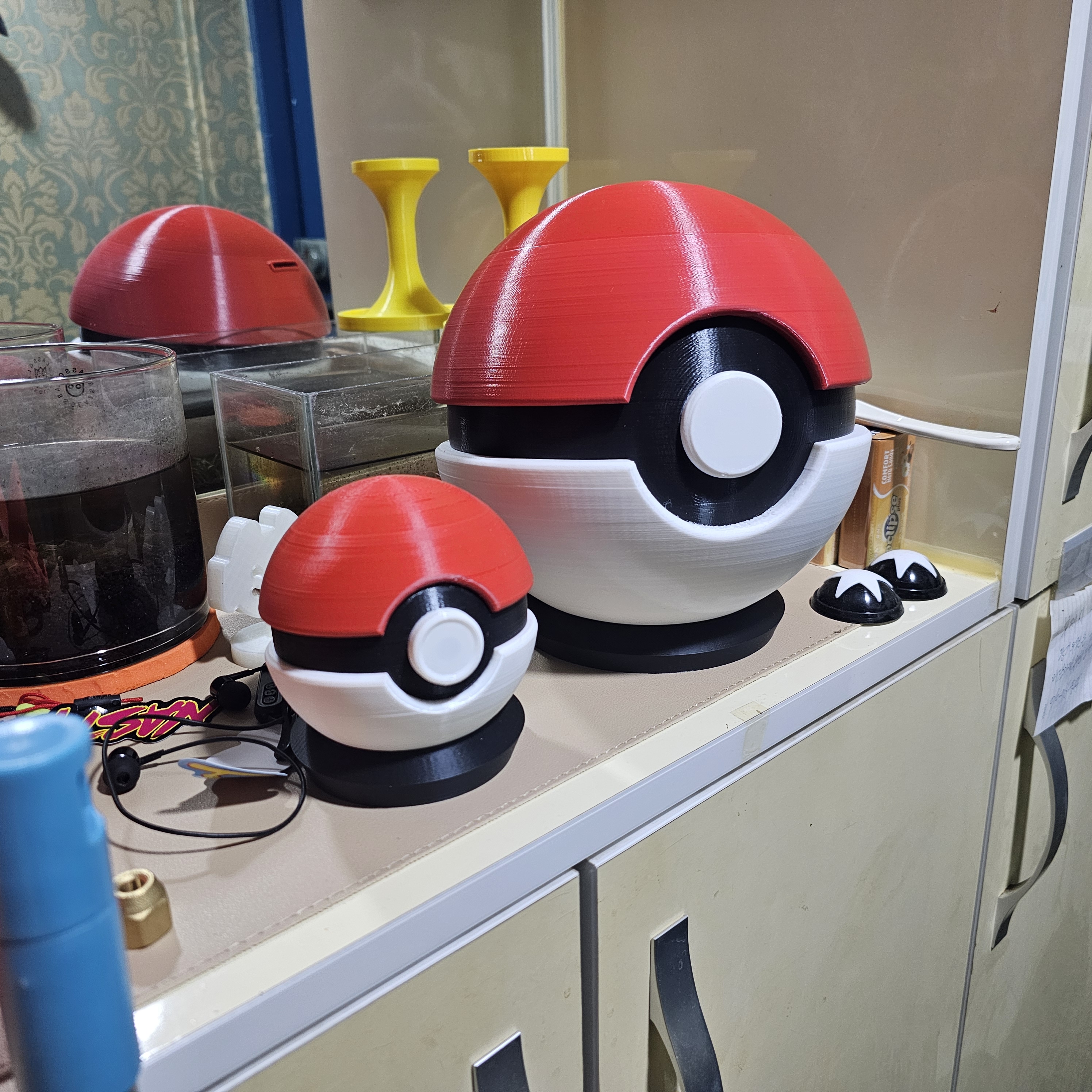 POKEBALL COIN BANK 200㎣ by Taesung Song | Download free STL model | Printables.com