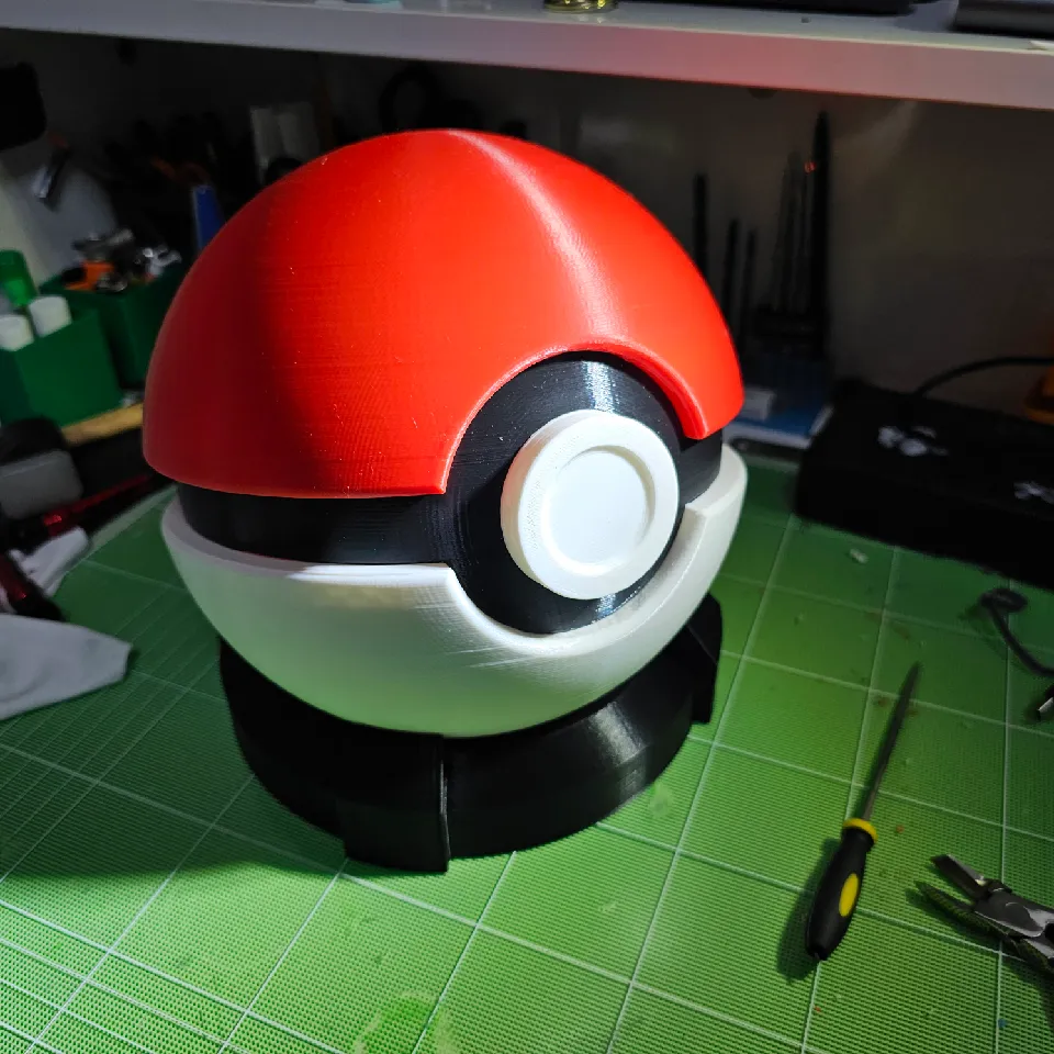 POKEBALL COIN BANK 200㎣ by Taesung Song | Download free STL model ...
