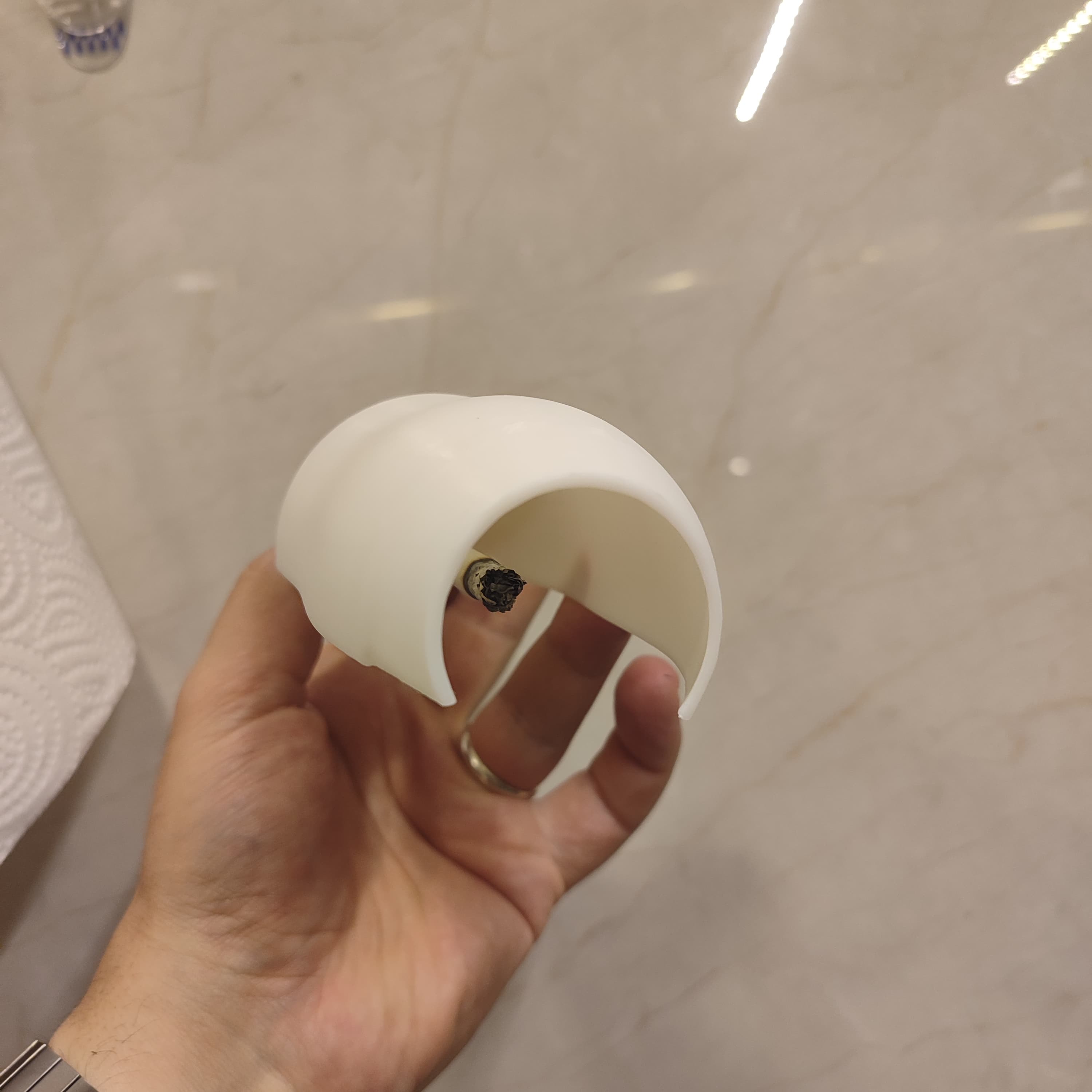 Shower Smoking Adapter by Craftsman Life | Download free STL model ...