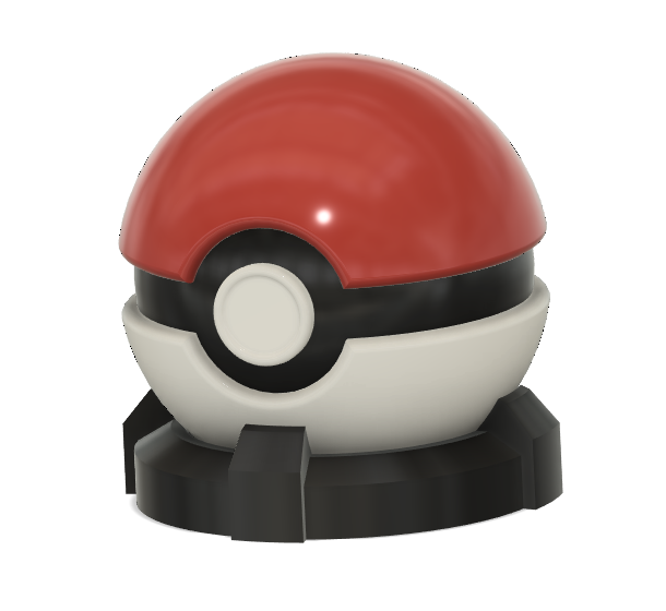 POKEBALL COIN BANK 100㎣ by Taesung Song | Download free STL model ...