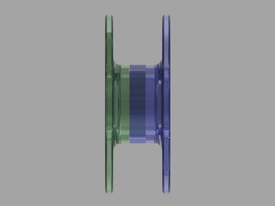 2-part Bobbin 9033P (Pfaff) for FFF/FDM printing by wobke11 | Download ...