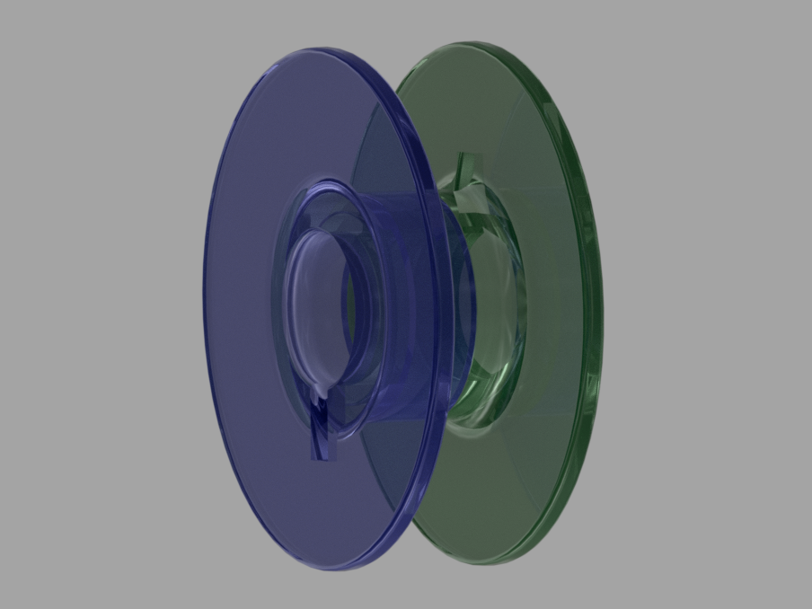 2-part Bobbin 9033P (Pfaff) for FFF/FDM printing by wobke11 | Download ...