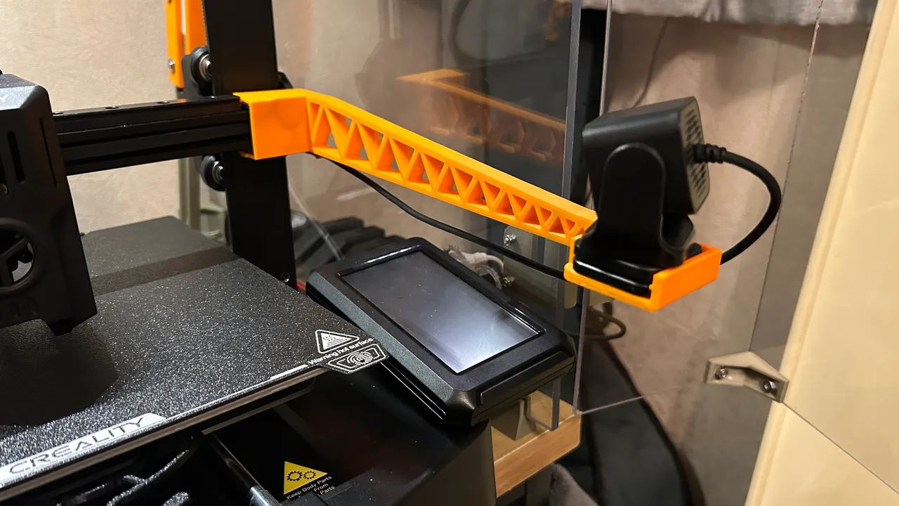 Creality Nebula Camera mount for Ender 3 V3 KE/SE (Long arm) by Isaiah ...