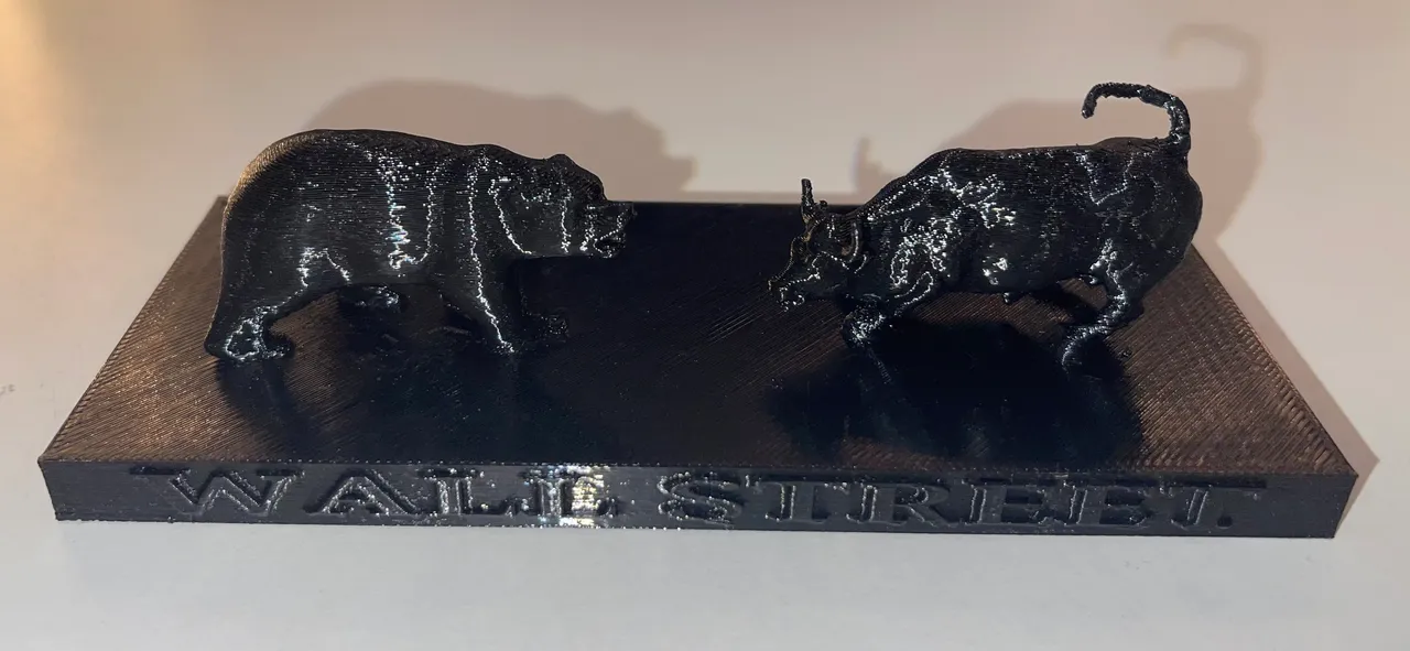 Bear and Bull market by MH | Download free STL model | Printables.com