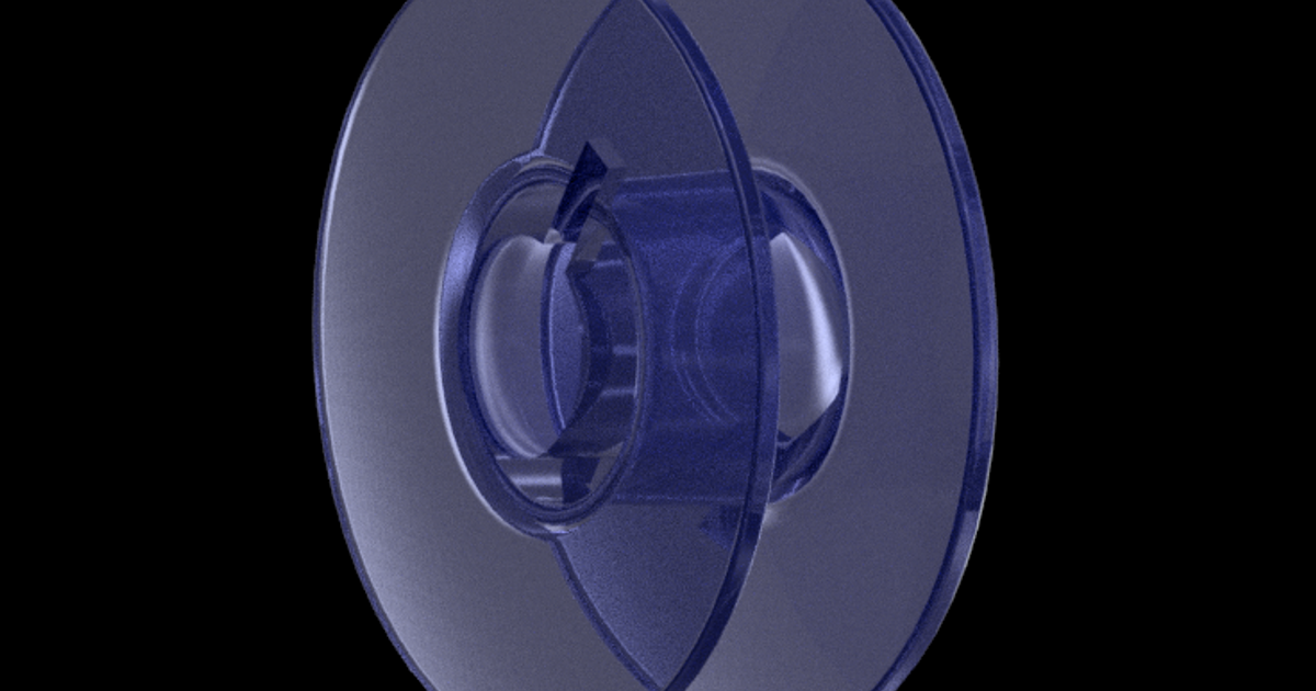 Bobbin 9033P (Pfaff) for Resin/SLA printing by wobke11 | Download free ...