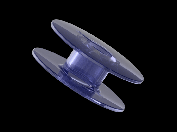 Bobbin 9033P (Pfaff) for Resin/SLA printing by wobke11 | Download free ...