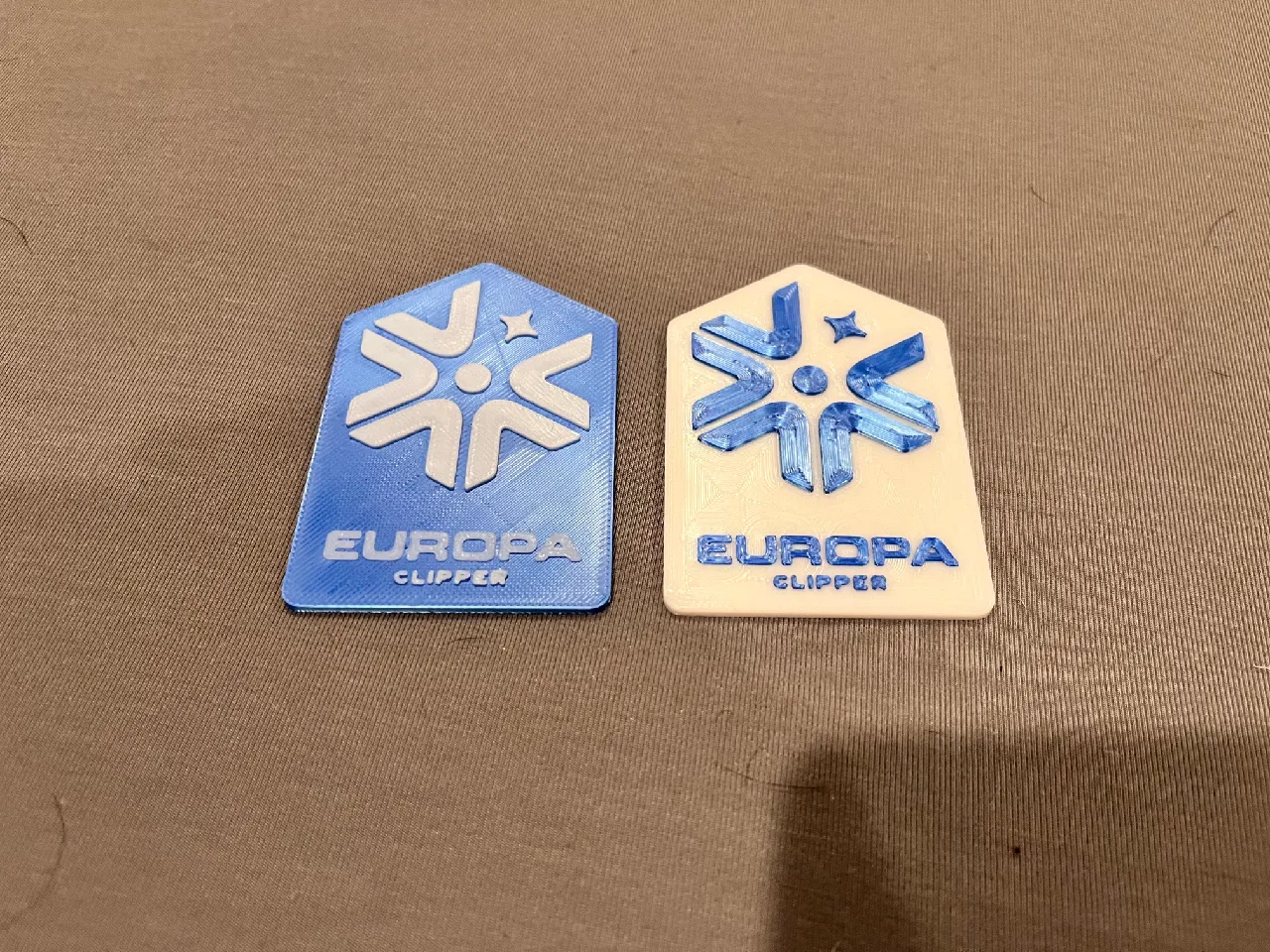 NASA/JPL Europa Clipper Sticker Model by 93039 | Download free STL ...