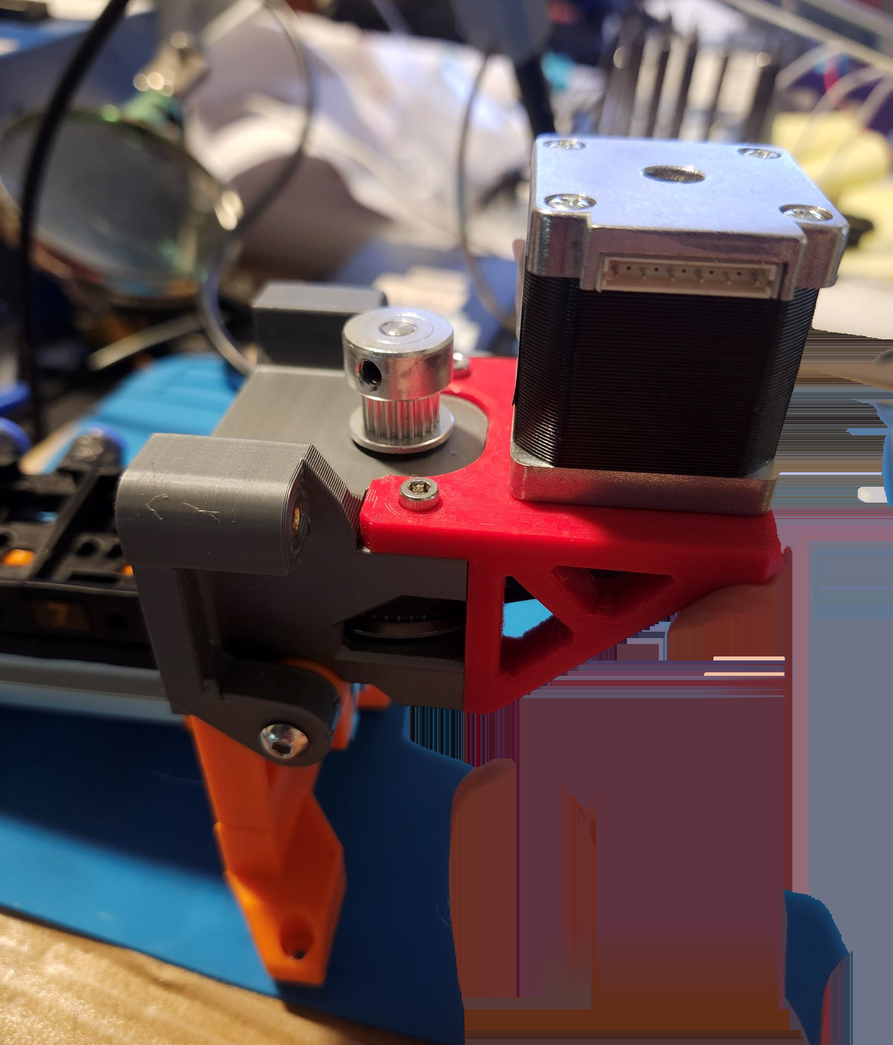 ERCF V2 Selector Power Drive 60T pulley Mod by ntchris | Download free ...