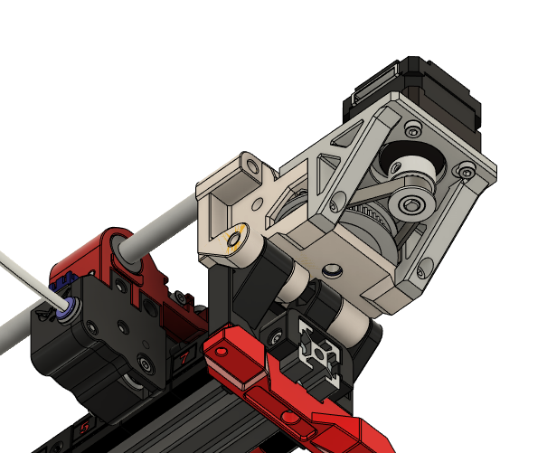 ERCF V2 Selector Power Drive 60T pulley Mod by ntchris | Download free ...