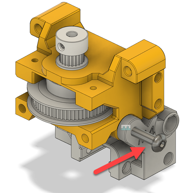 ERCF V2 Selector Power Drive 60T pulley Mod by ntchris | Download free ...