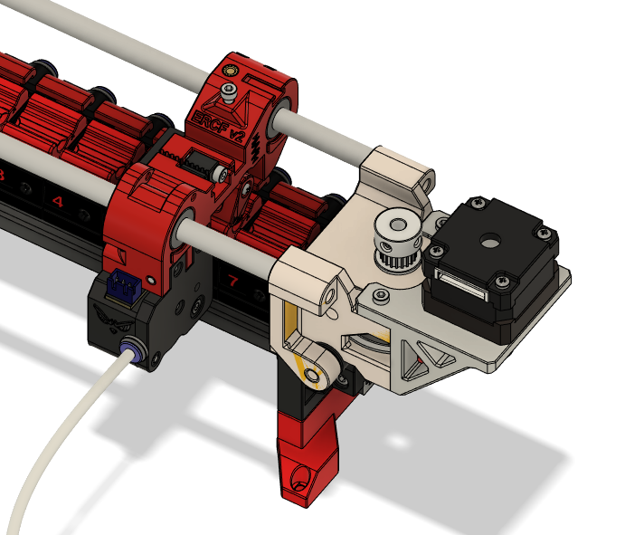 ERCF V2 Selector Power Drive 60T pulley Mod by ntchris | Download free ...
