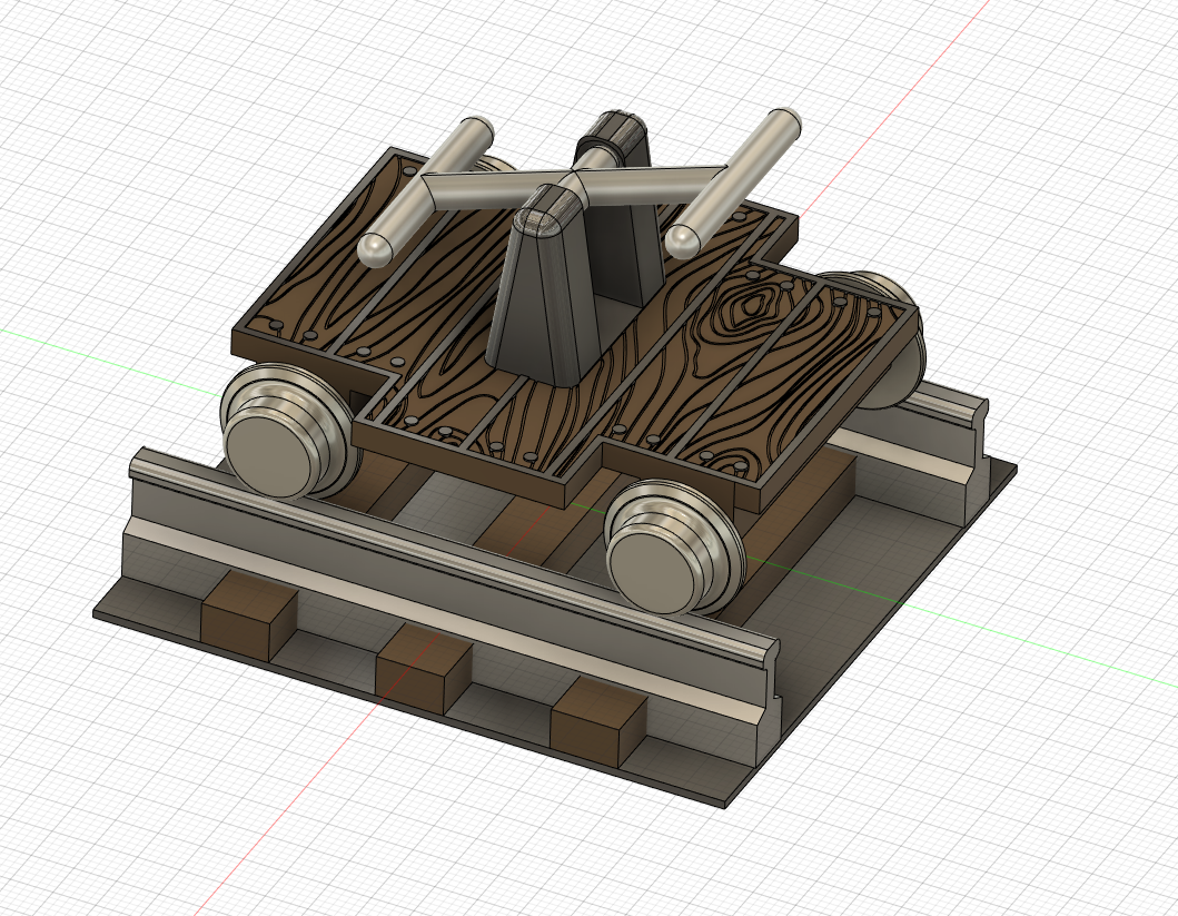 Draisine / Handcar by flohtos | Download free STL model | Printables.com