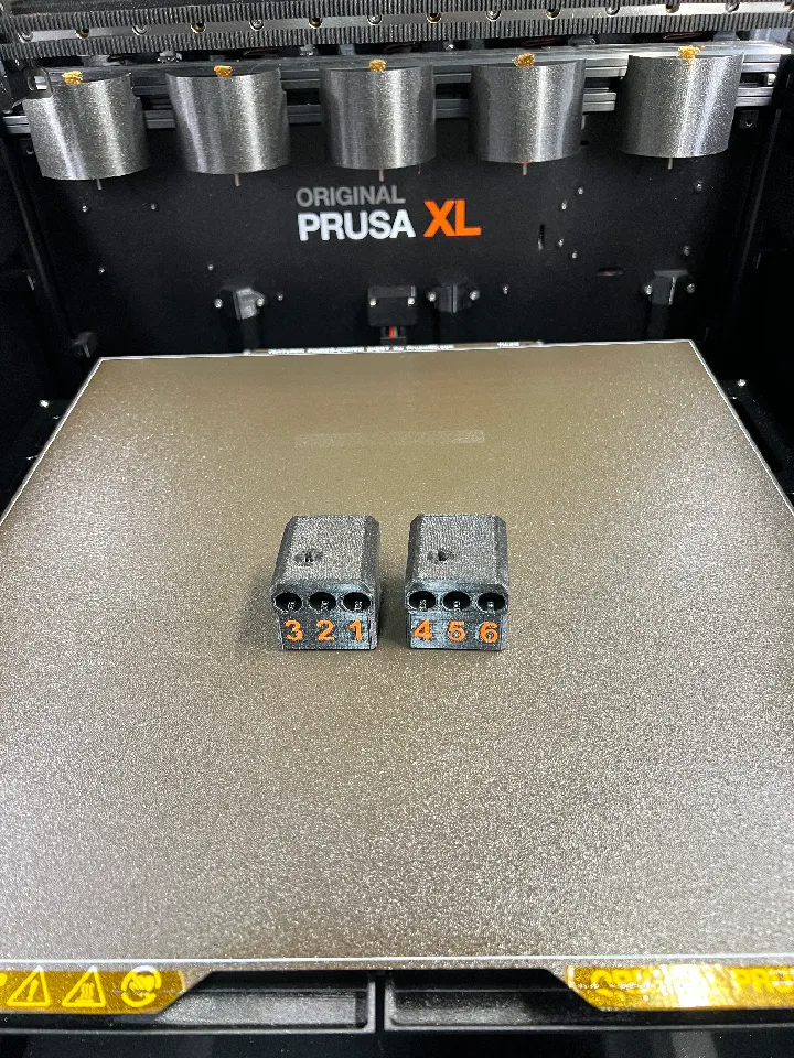 Prusa XL side filament no sensor with with PC4-M10 Passthrough Fittings ...
