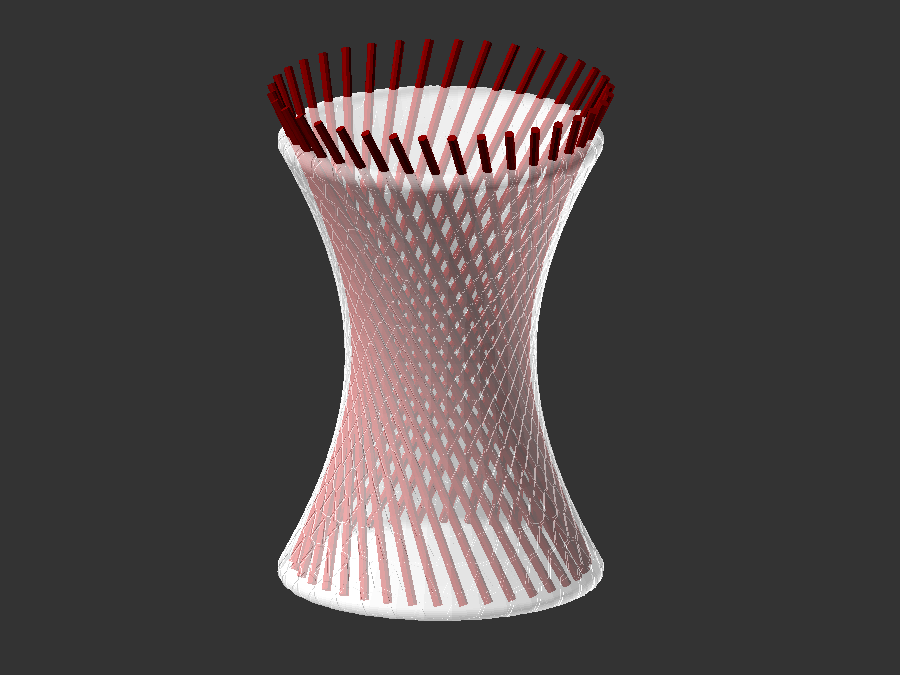 Hyperboloid quiver by Jack | Printables Store