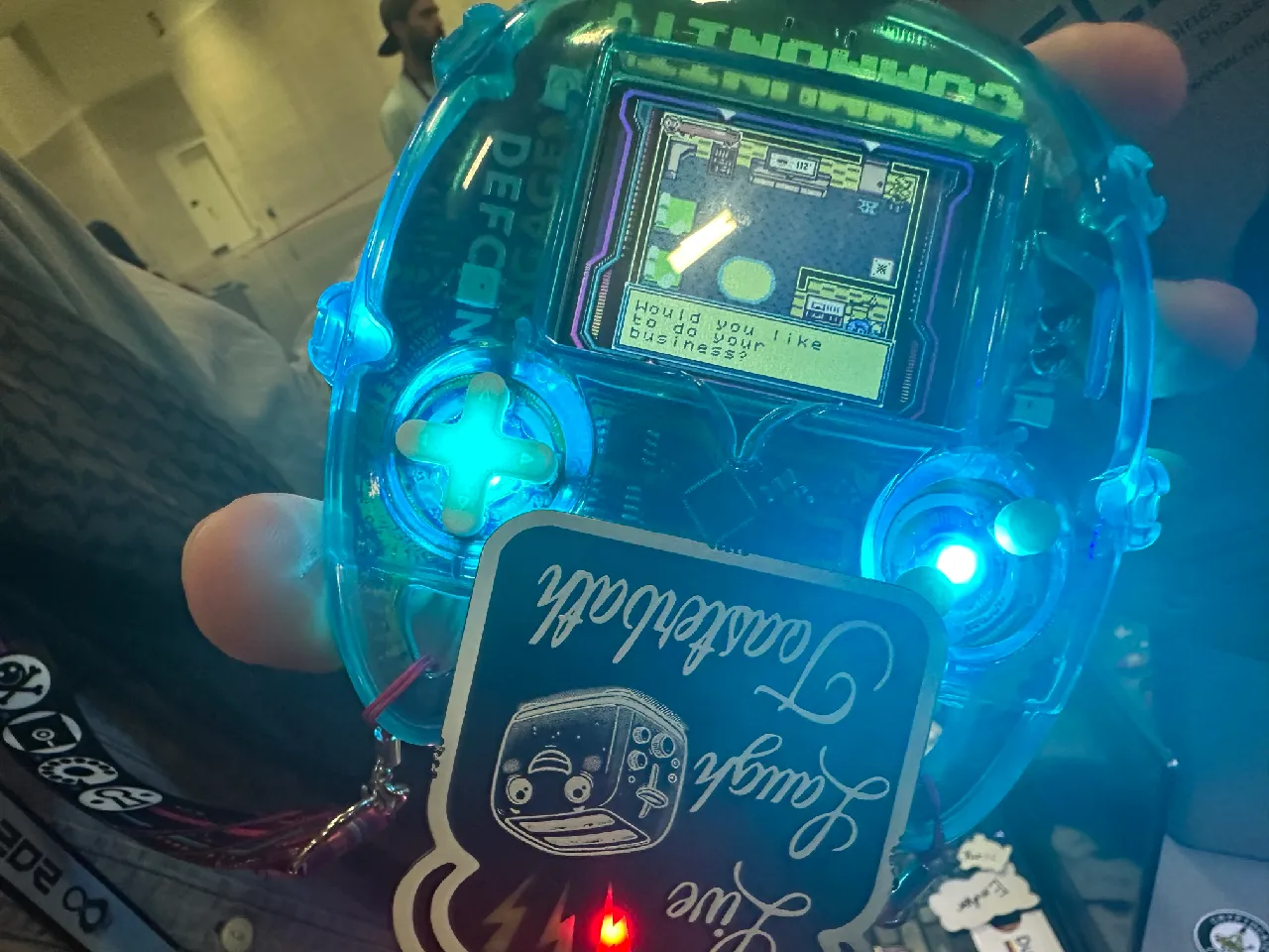 Defcon32 Badge D-pad and AB buttons #DC32 by pix3l8e | Download free ...