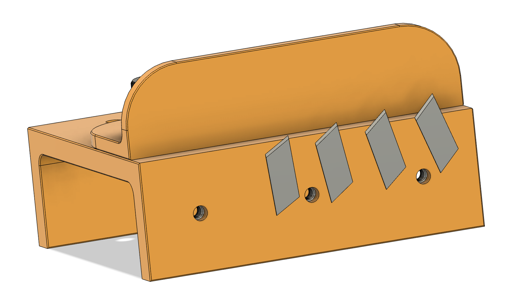 BALSA WOOD CUTTER with box cutter blades by PEEVES | Download free STL ...