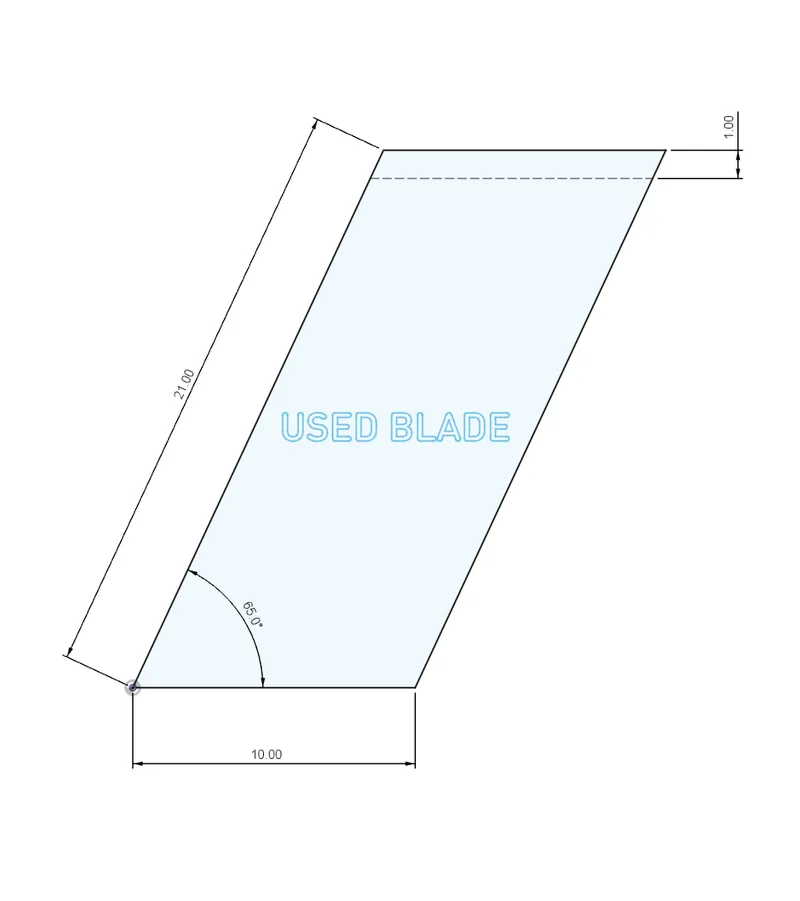 BALSA WOOD CUTTER with box cutter blades by PEEVES | Download free STL ...