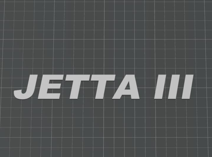 Jetta 3 logo por ILYAANS | Descargar modelo STL gratuito | Printables.com