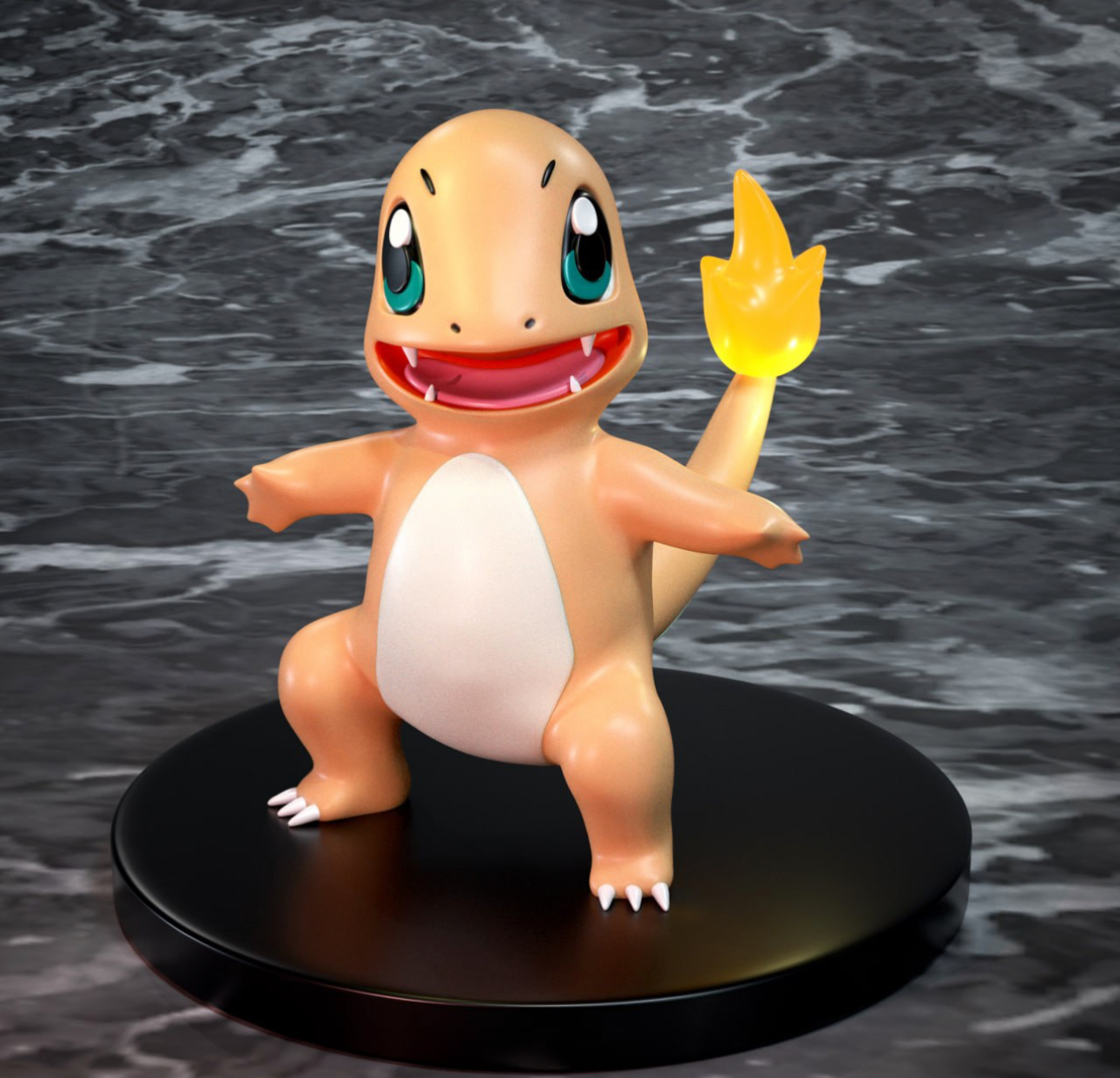 Charmander von uryss19911 | Kostenloses STL-Modell herunterladen ...