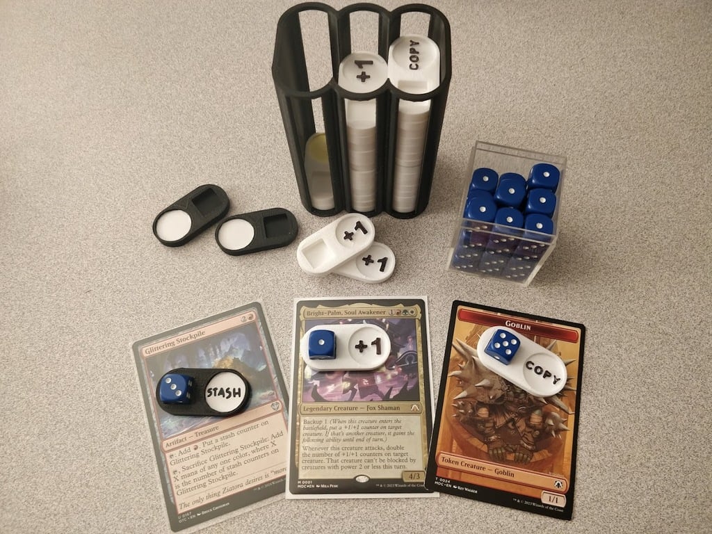 Magic The Gathering MTG Counter Labels by sup3rgh0st | Download free ...