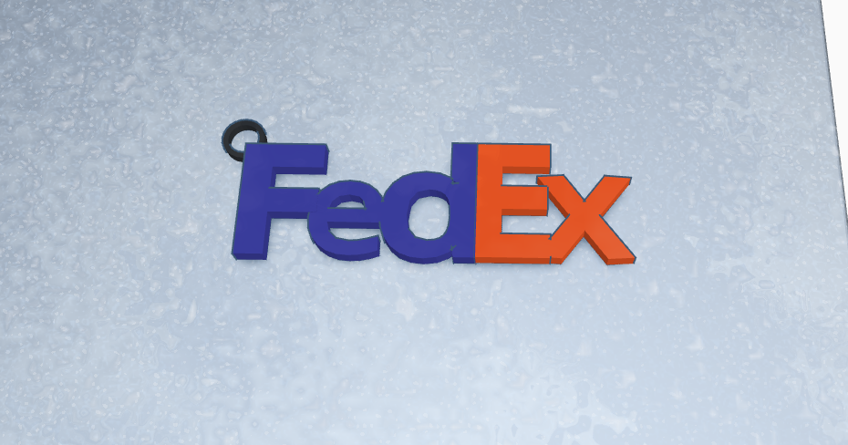 FedEx simbol. free by Luca Cibereac | Download free STL model ...