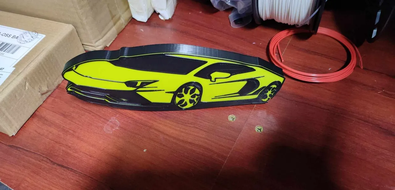 Lamborghini lamp by Erik Köteleš | Download free STL model | Printables.com