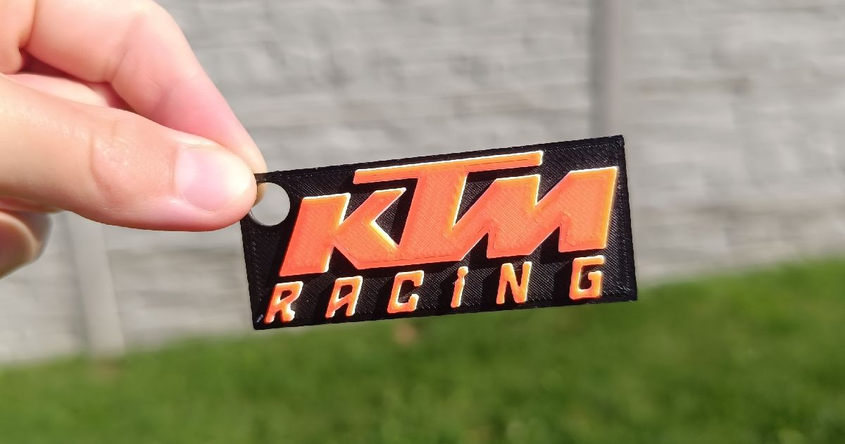 KTM RACING KEYCHAIN by Adam Miklín | Download free STL model ...
