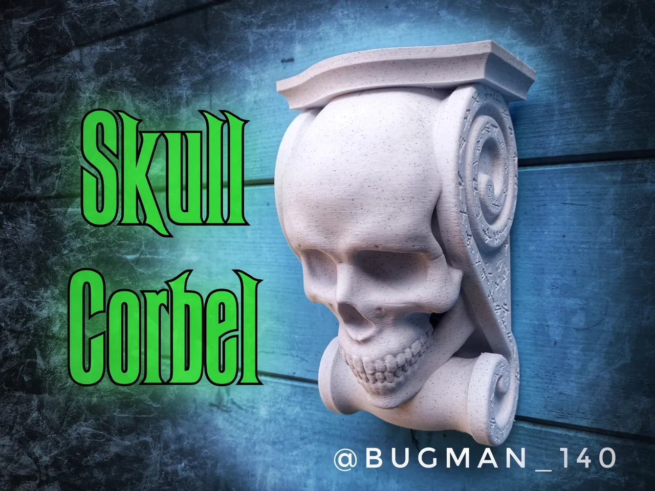 Skull Corbel by Bugman_140 | Download free STL model | Printables.com