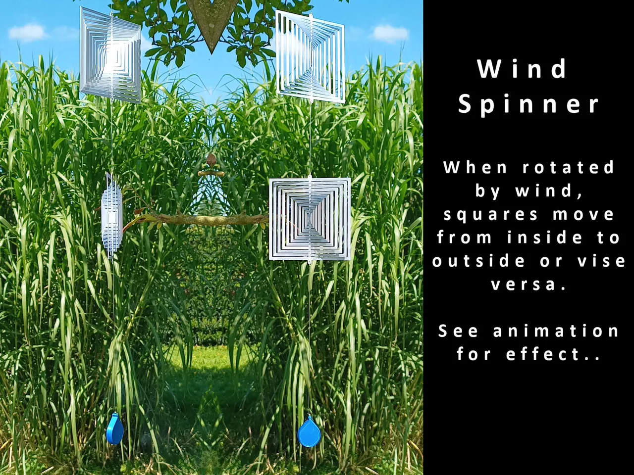 Wind Spinner (optical effect) by Wim V | Download free STL model ...