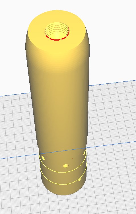WW2 German Incendiary Bomb 1:1 by Stuart Lambeth | Download free STL ...