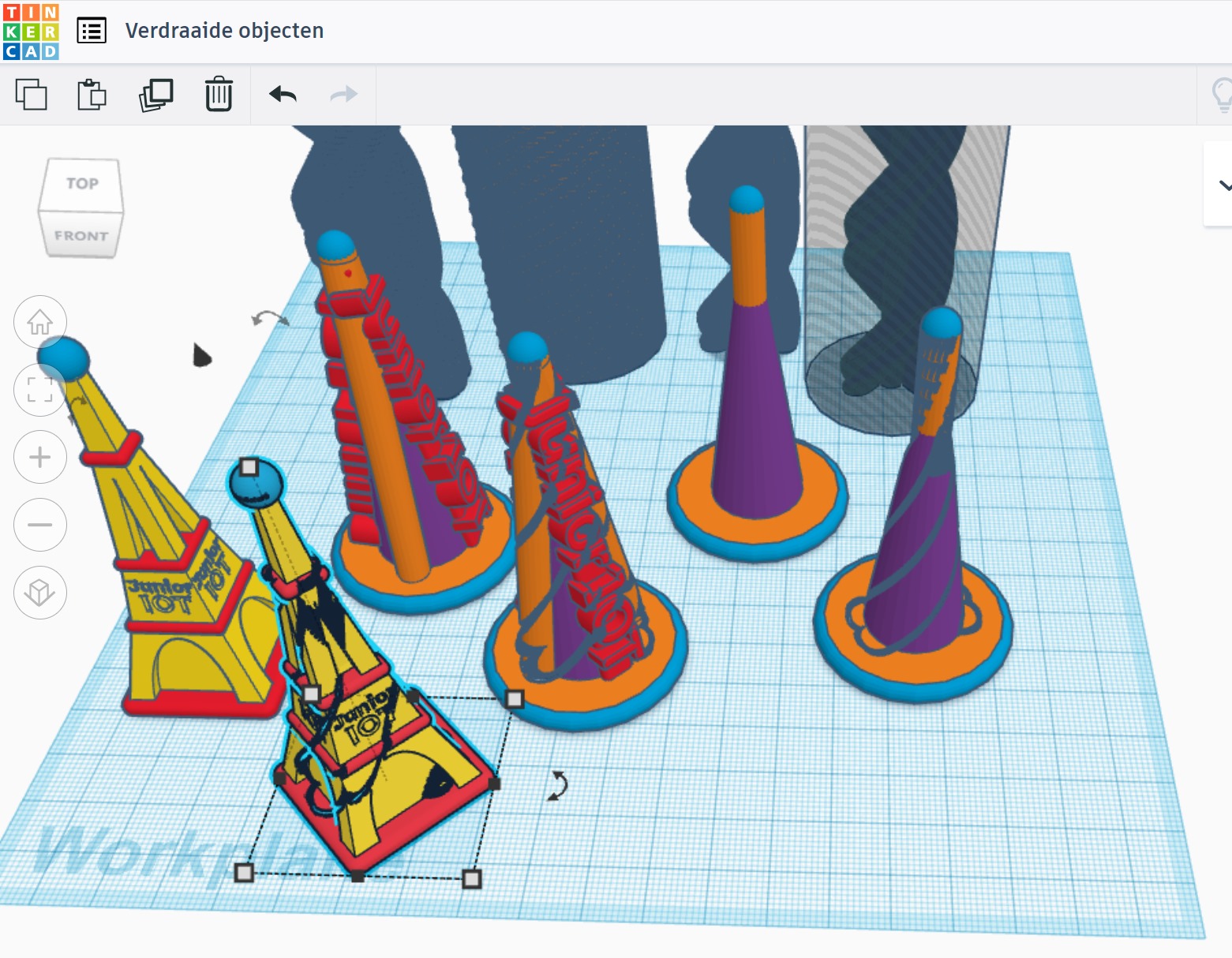 Junior IOT fidget spiral cone - how to actually design this by ...