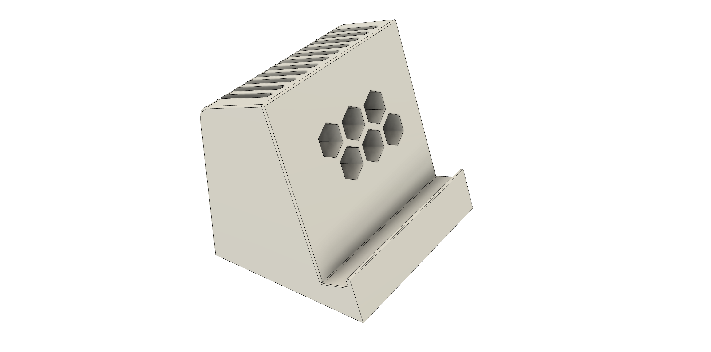 Laptop Stand by Ferran Basora | Download free STL model | Printables.com