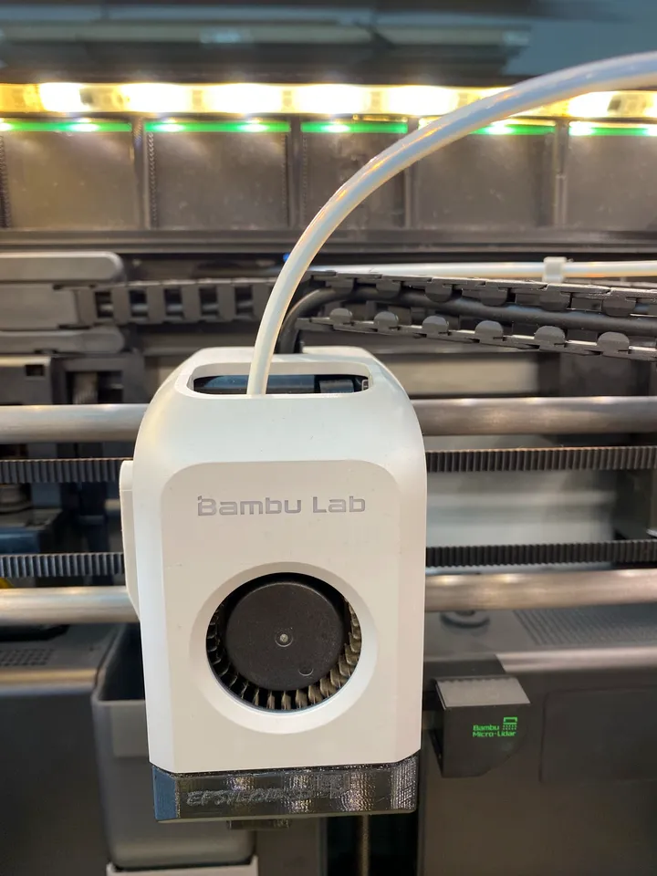 Bambu Lab X1C - Support for Cable Track by Tritschi | Download free STL ...