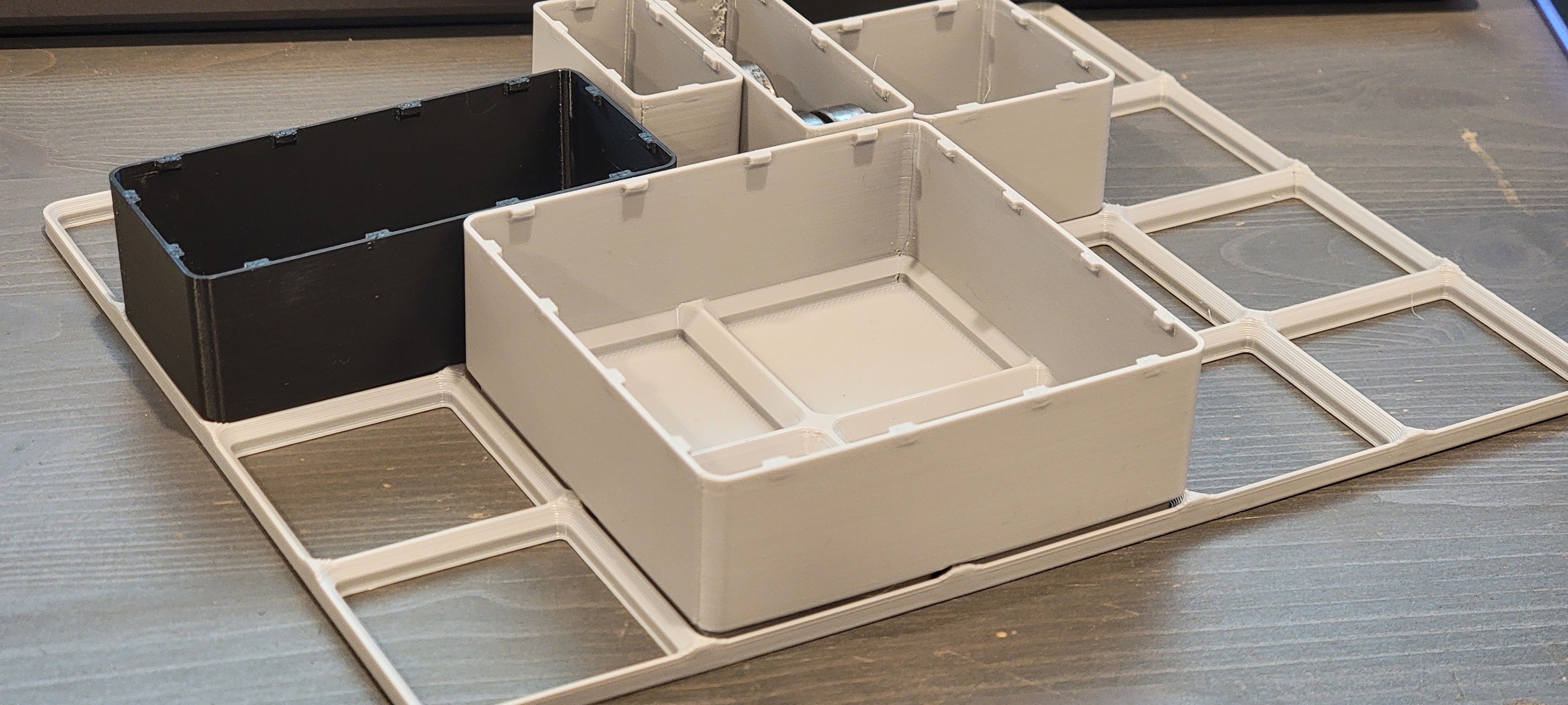 Gridfinity Sorting Bin Stackable With 50% MicroGridfinity Sorting ...