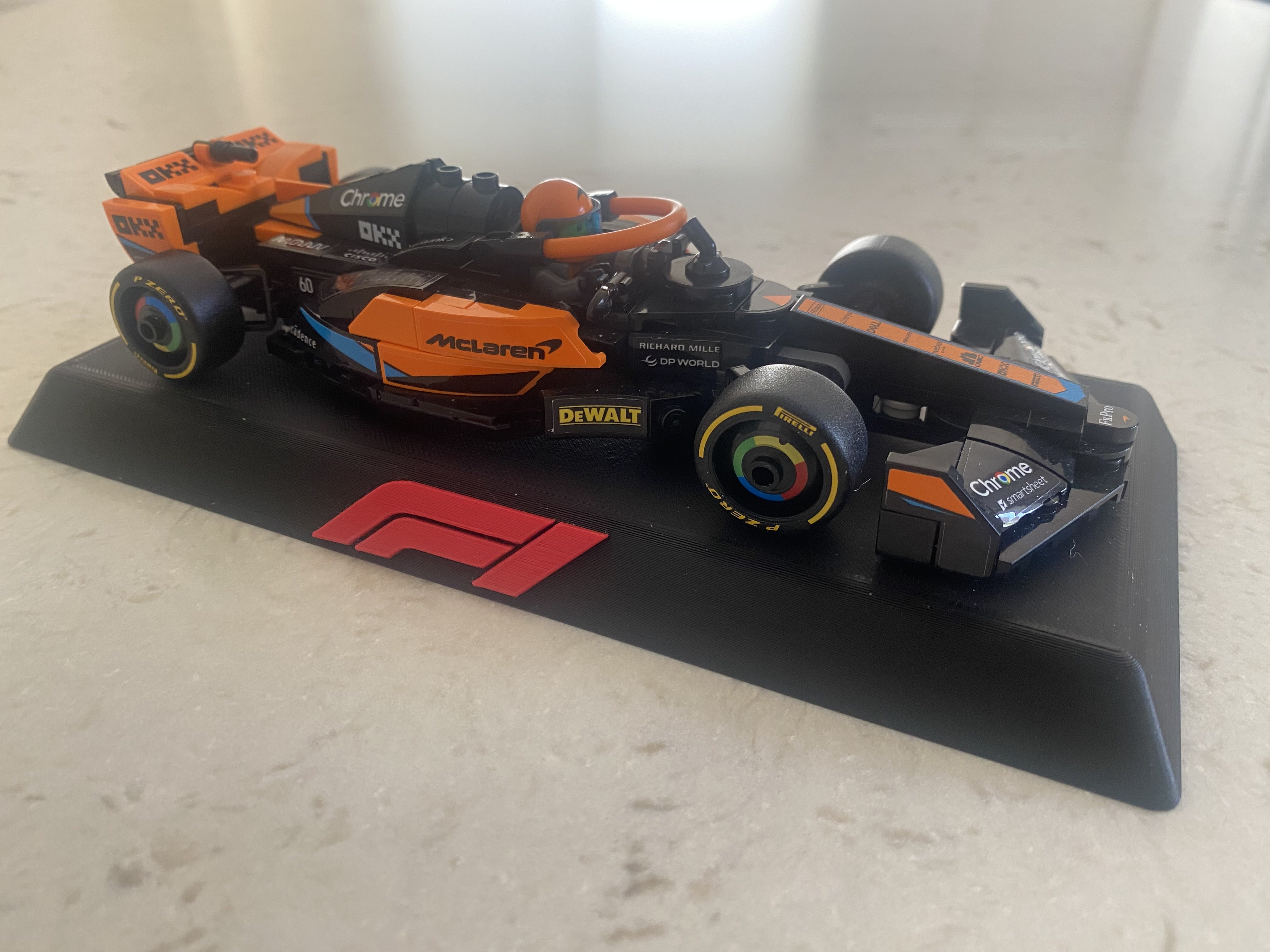 Lego 2023 McLaren Formula 1 Car Display Stand (MMU/AMS Friendly) por ...