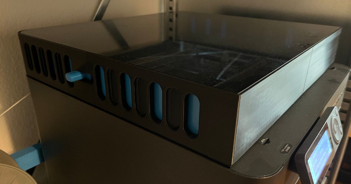 Bambu Lab P1S Sliding Vented Lid Riser by bubo_bubo | Download free STL ...