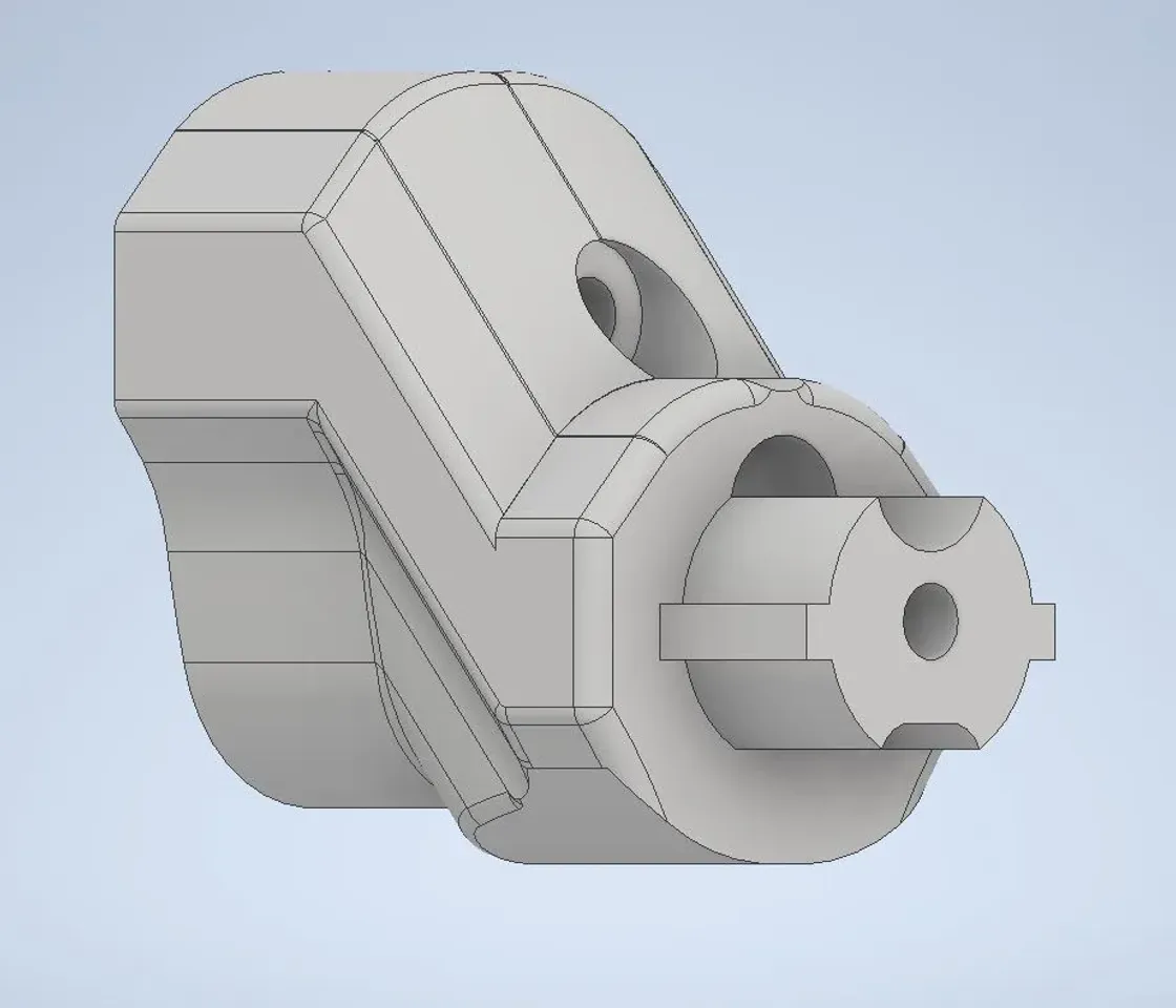 ARP9 dropstock with cable passthrough by CA3D | Download free STL model ...