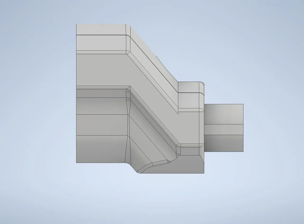 ARP9 dropstock with cable passthrough by CA3D | Download free STL model ...
