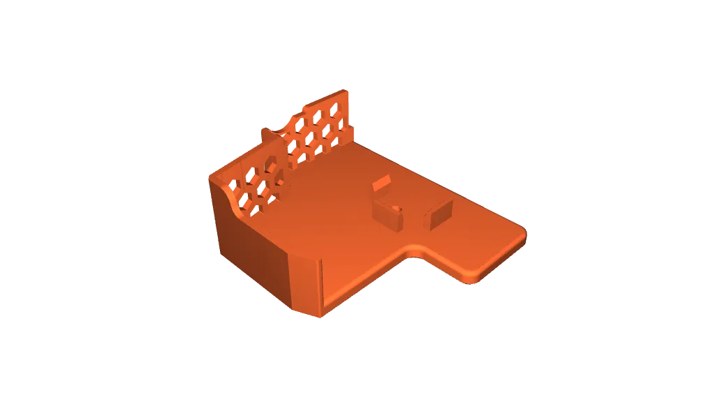 Ender 3 V3 SE left side extruder cover [Slimmer version] by Denys ...