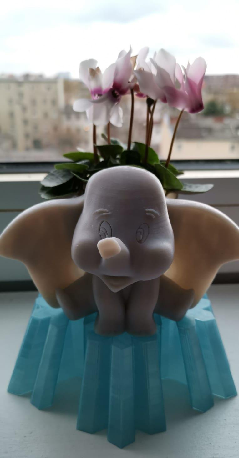 Dumbo Planter 65mm by eponra | Download free STL model | Printables.com