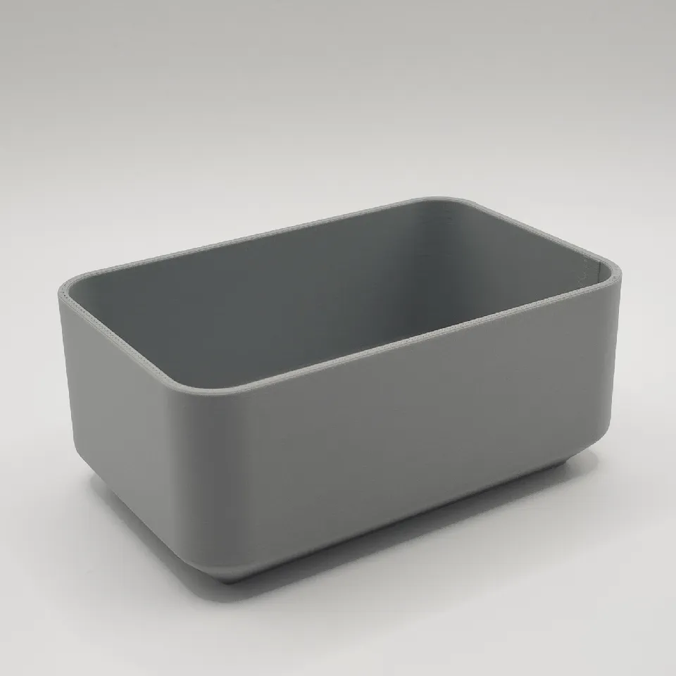 Rectangular Modern Orchid Pot by Deltaprints | Download free STL model ...