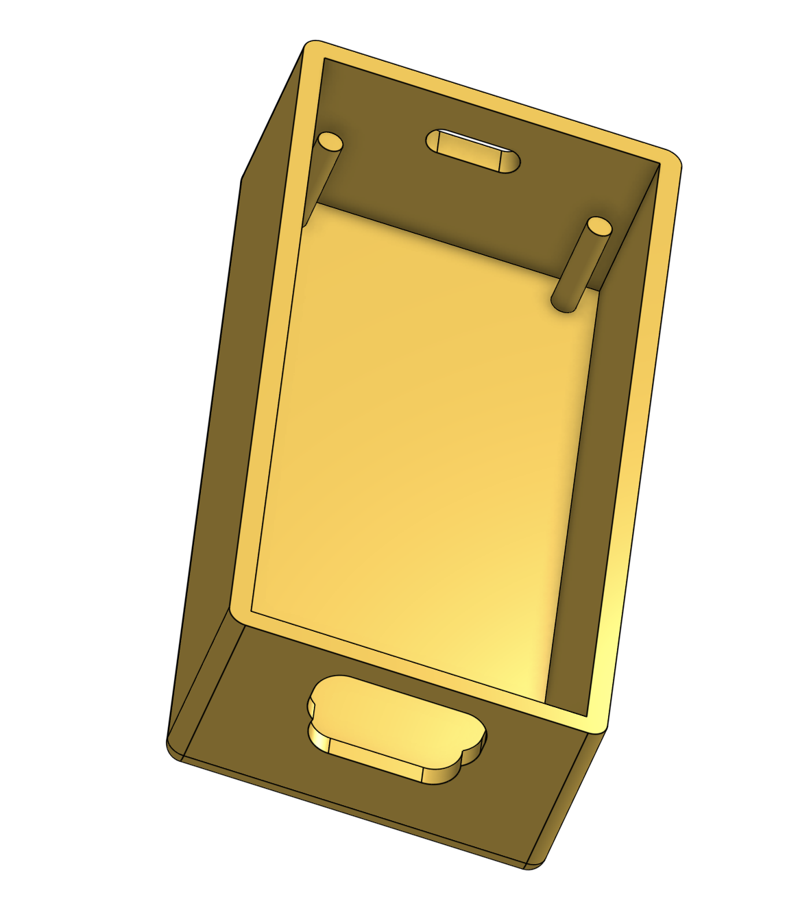 Small box for Arduino nano. by Kj_temmes | Download free STL model ...