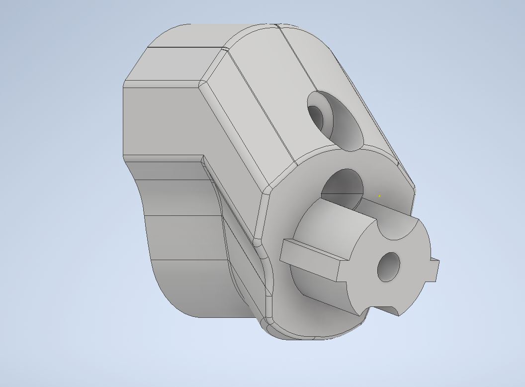 ARP9-stock 15° angled dropstock by CA3D | Download free STL model ...