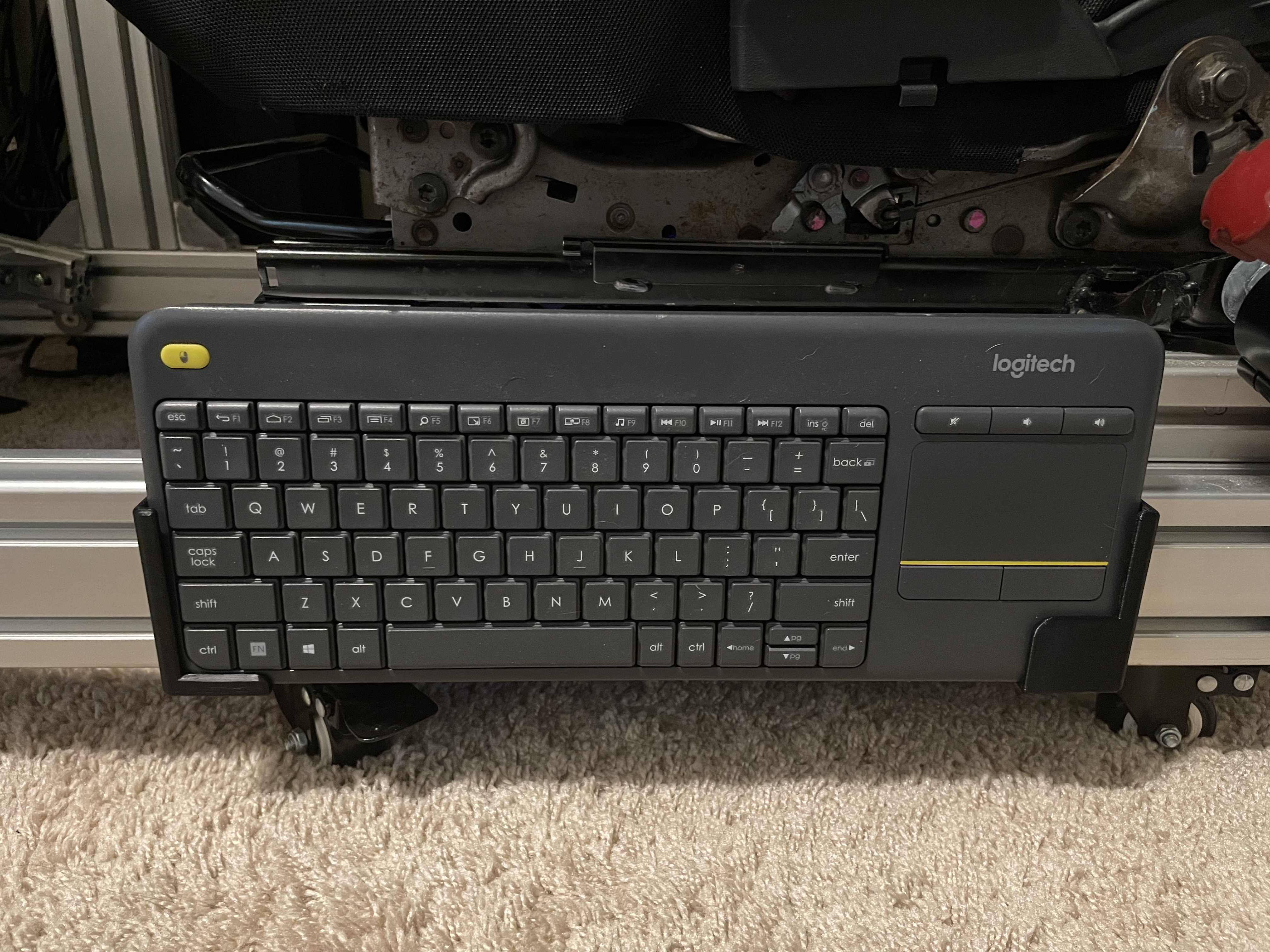 Logitech k400 keyboard holder by Jackie Daytona | Download free STL ...