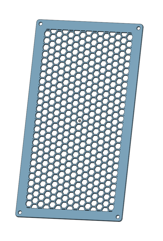 Parametric Speaker Grills by neon.blue | Download free STL model ...