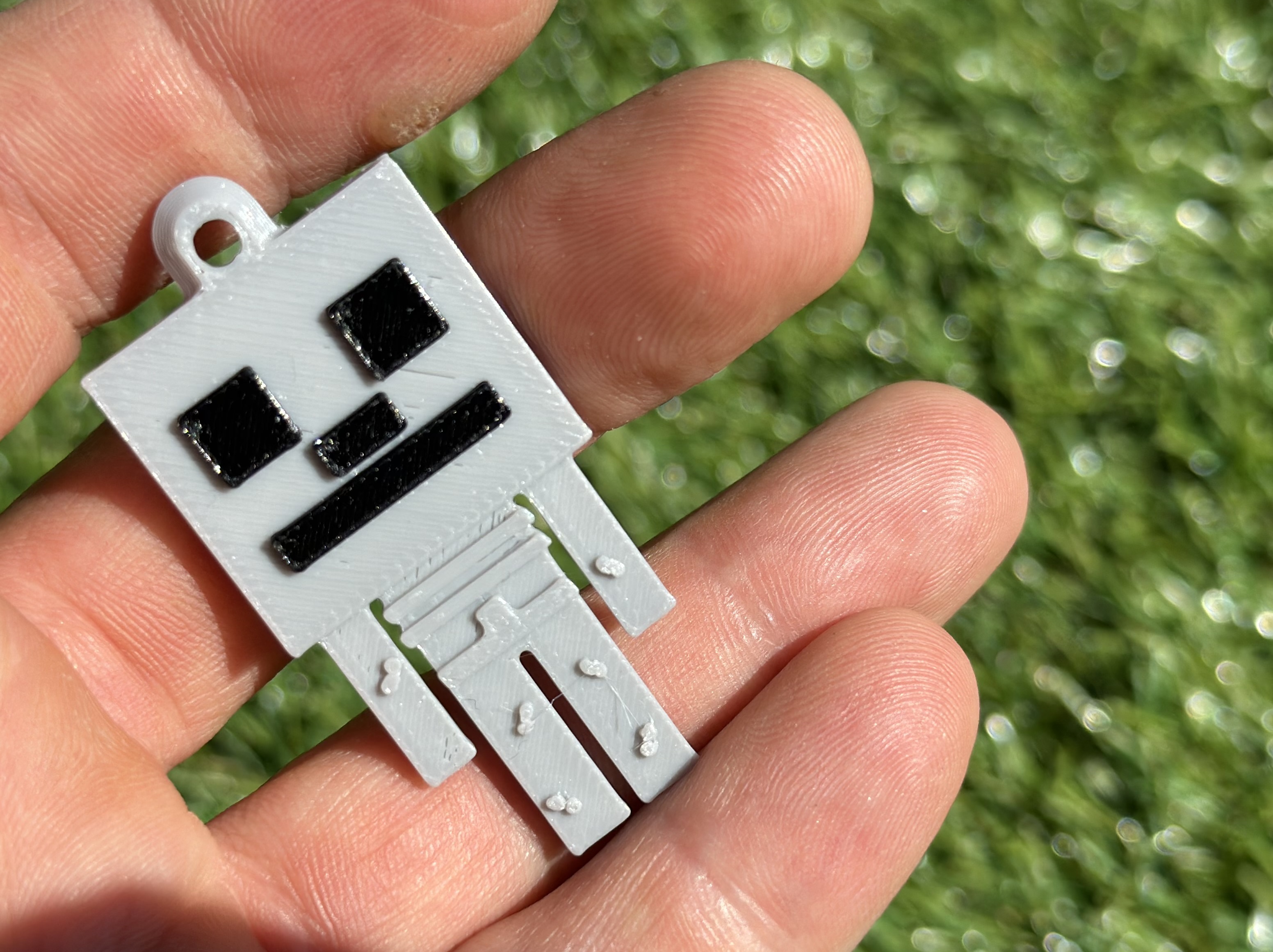Best Minecraft keychain creeper skeleton steve by Martin20 | Download ...