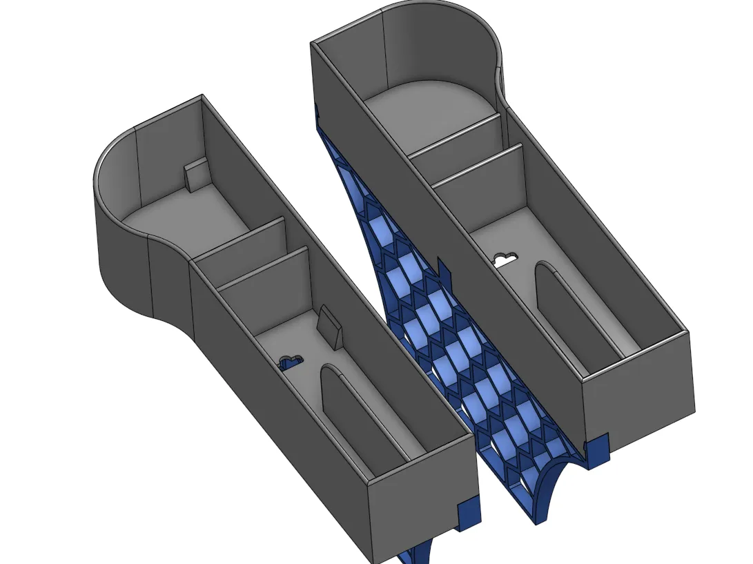Car Seat Gap Storage Caddy by Hi_Im_Dave | Download free STL model ...