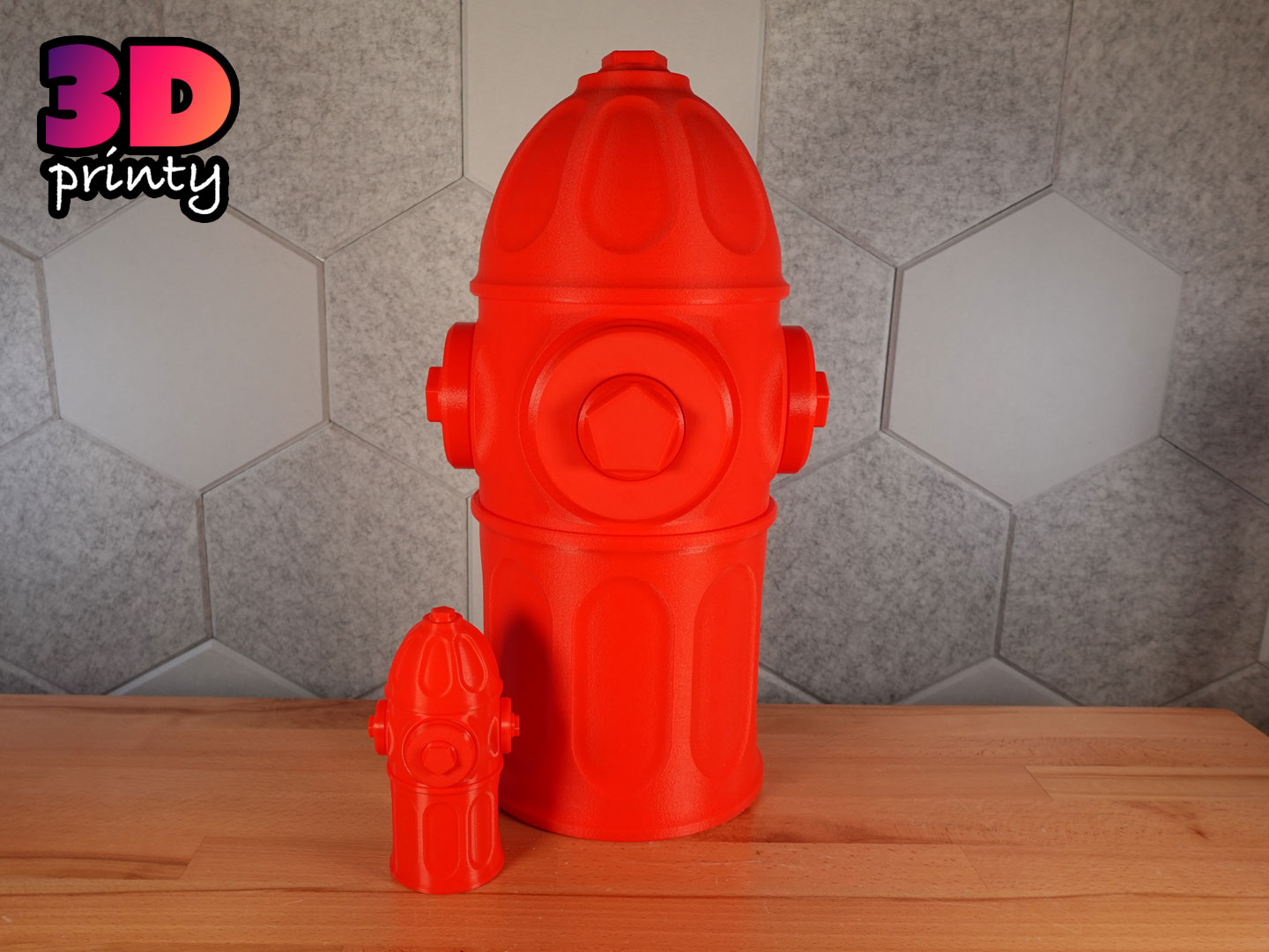 Giant Screw Top Fire Hydrant Container von 3D Printy | Kostenloses STL ...