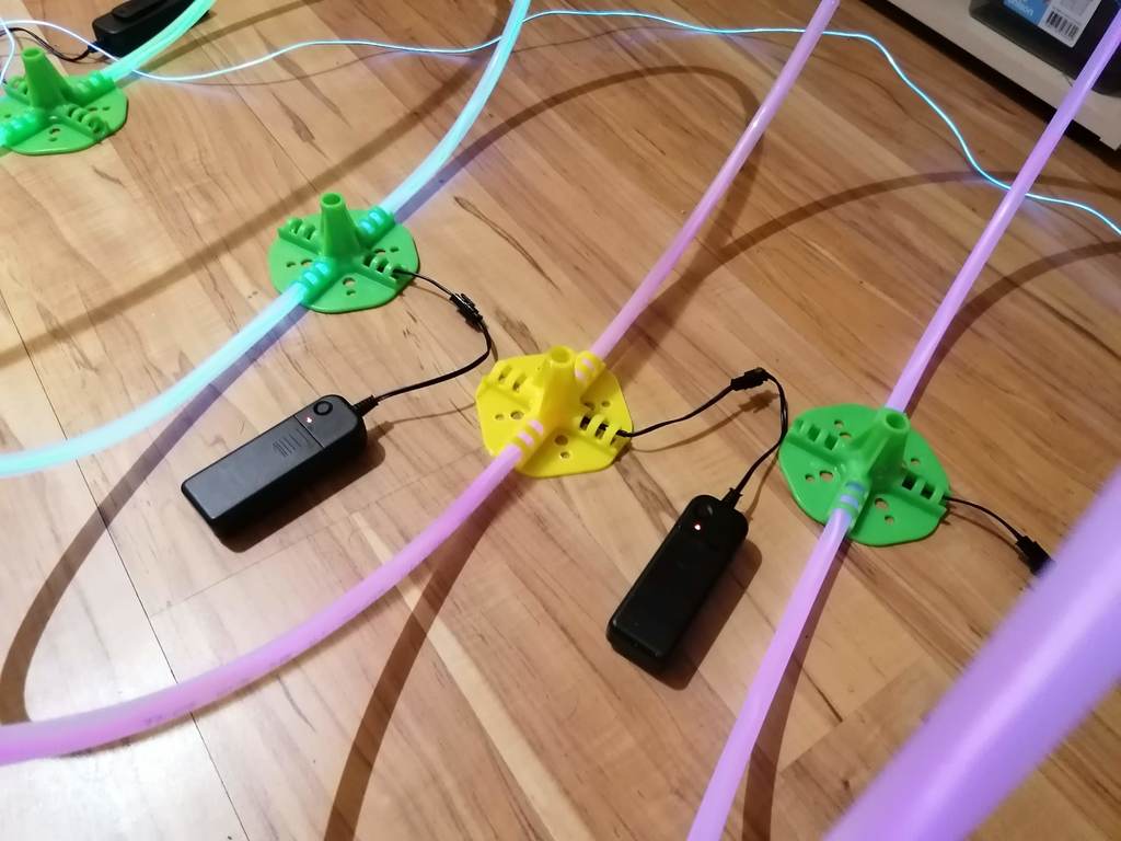 Led drone gates / rings for microwhoops by eried | Download free STL ...