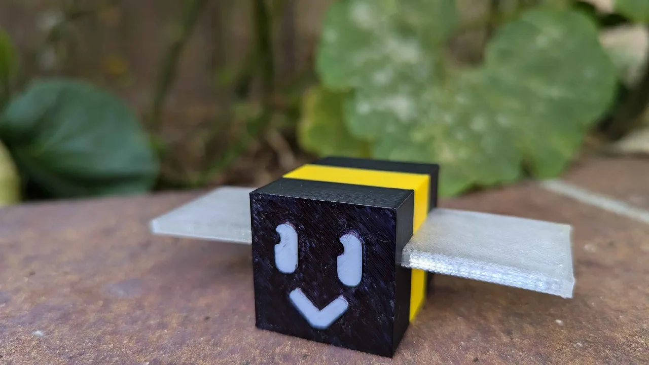 Bee Swarm Simulator - Basic Bee by what | Download free STL model ...